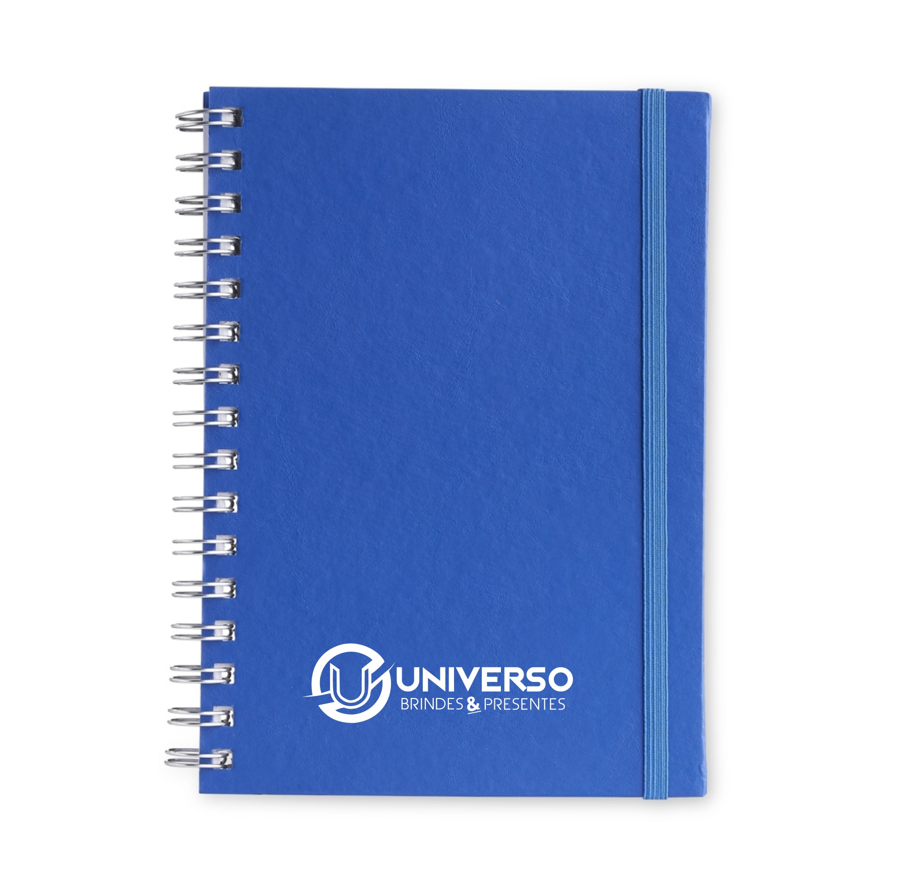 Caderno Planner com Elástico Personalizado Para Brinde - Universo Brindes