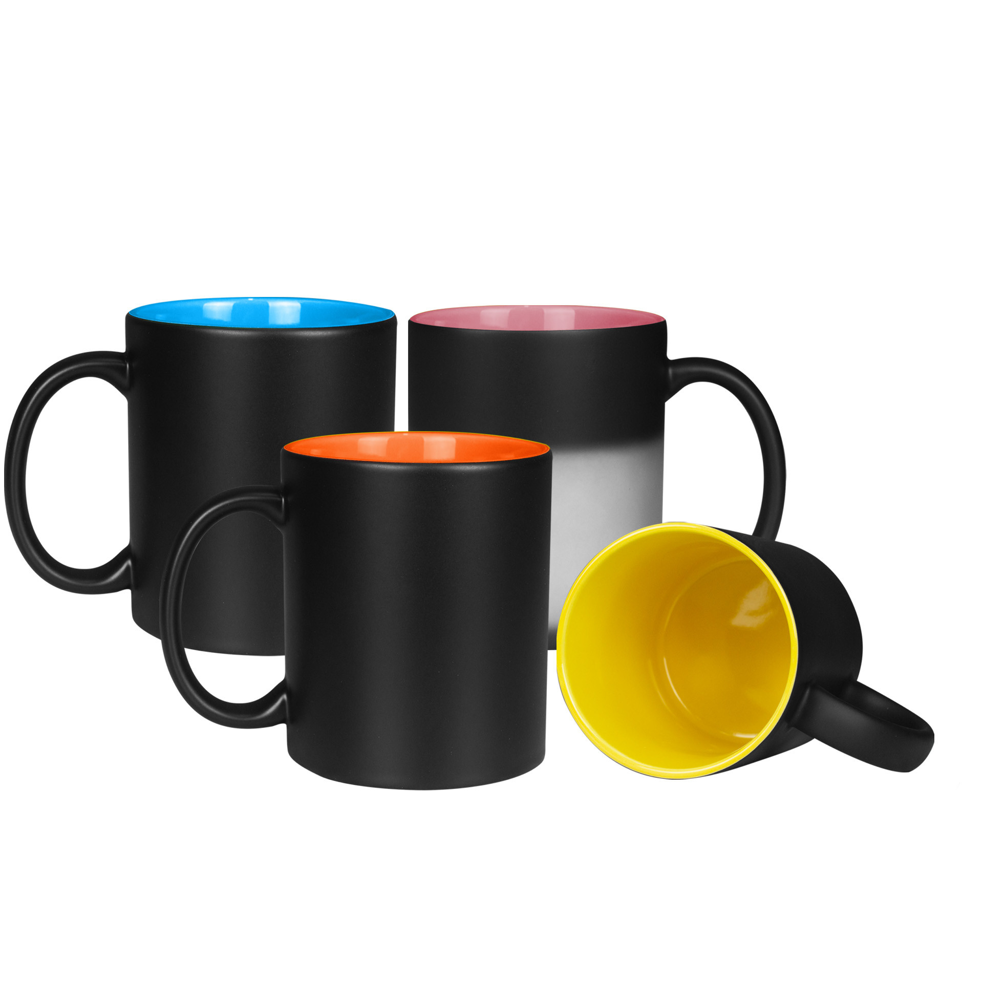 Caneca Mágica Fosca Colorida Personalizado Para Brinde - Universo Brindes